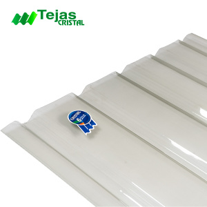 Teja plástica arquitectónica – Tejas Cristal