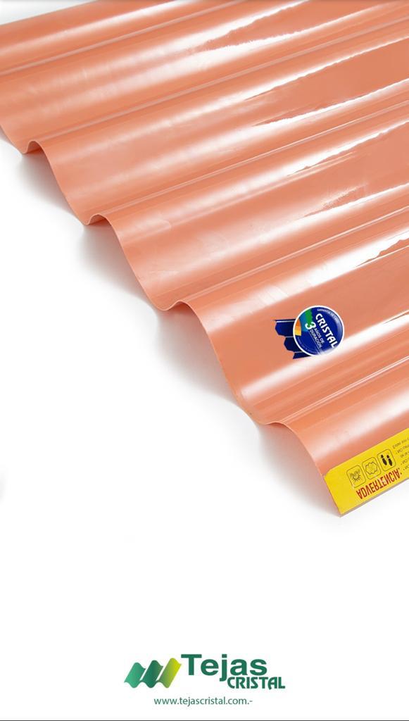 Teja plástica P7 – Tejas Cristal